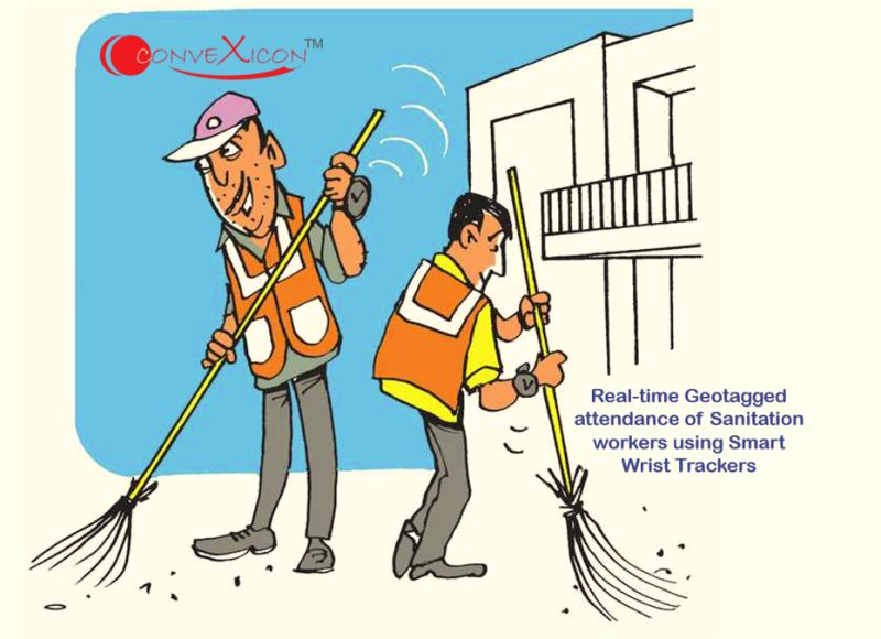 IoT based Sanitation workers attendance monitoring System | Smart Solutions
